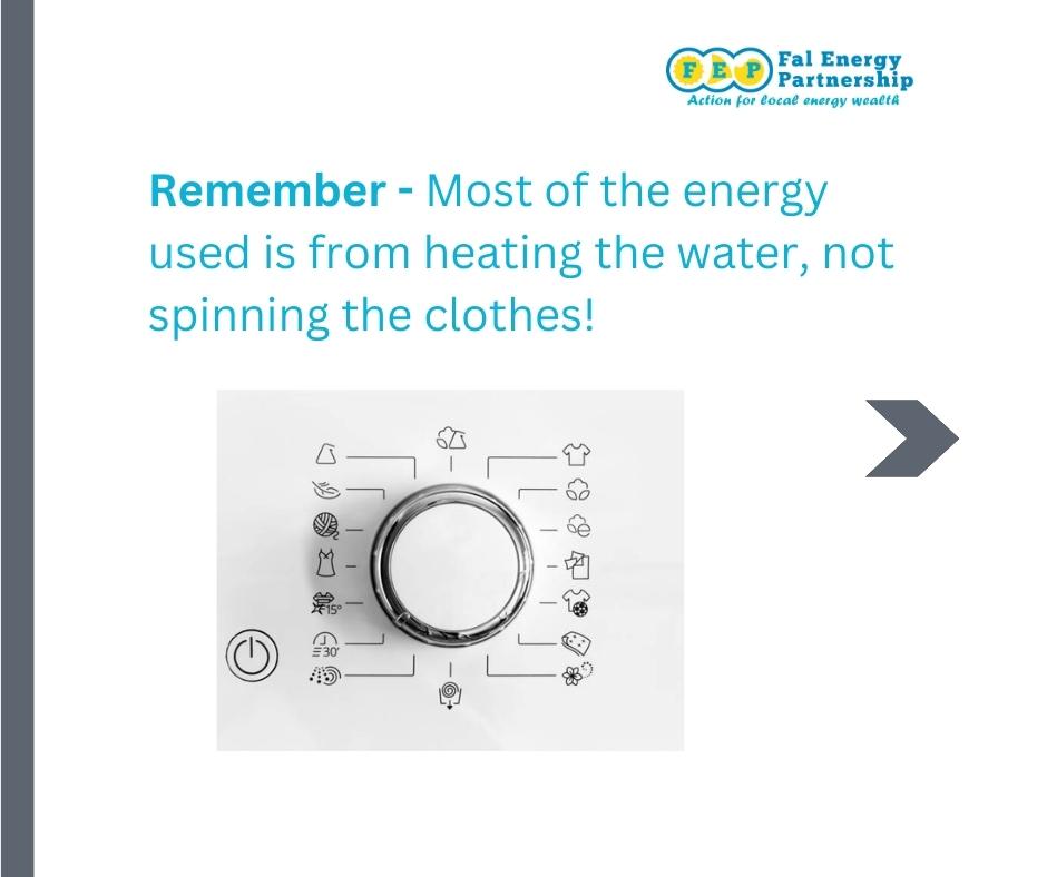 Energy saving tips – Washing clothes | Fal Energy Partnership