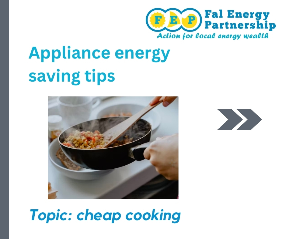 Energy saving tips – Cheap cooking | Fal Energy Partnership